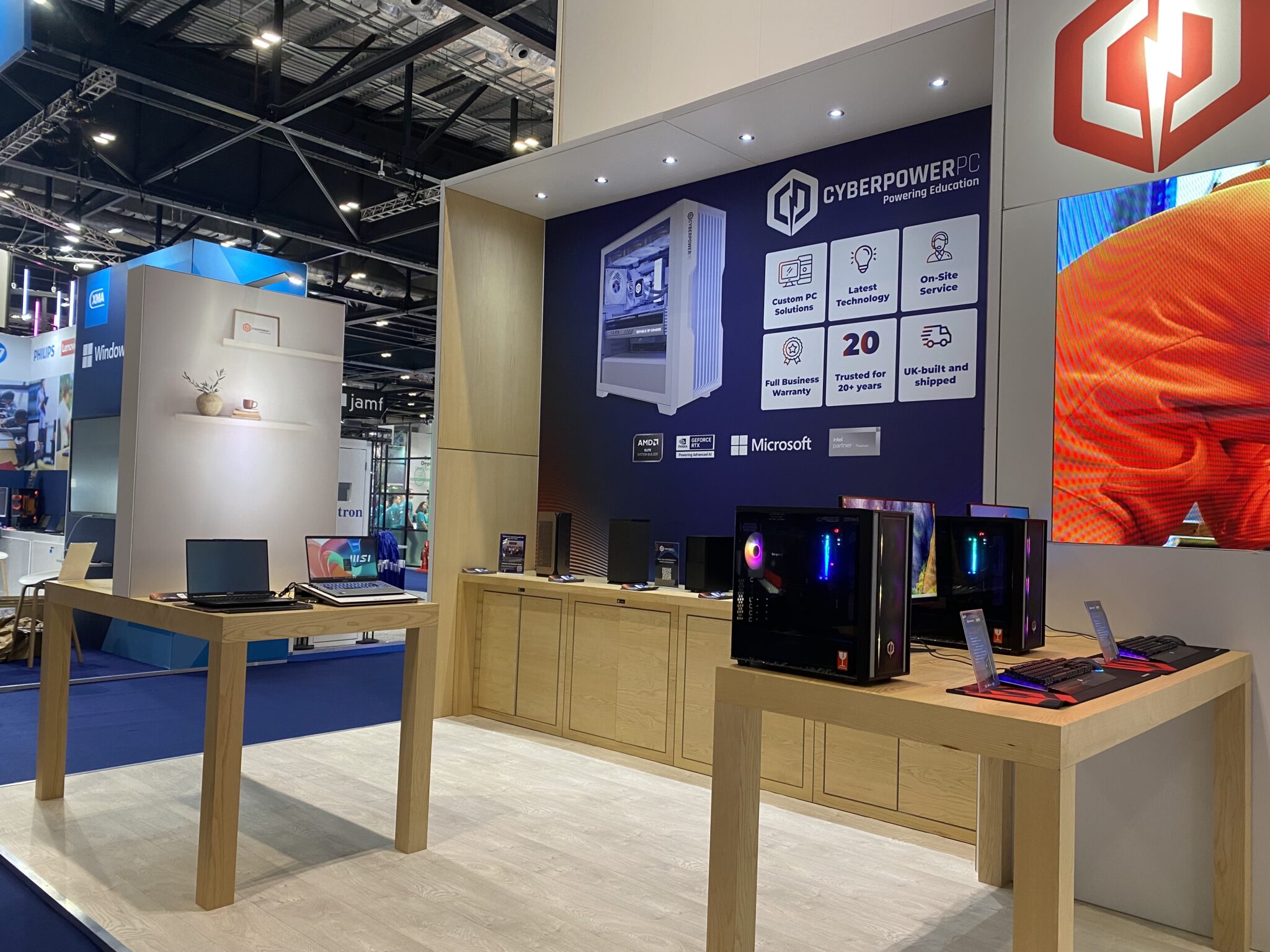 The Bett Show 2025: CyberPowerPC in Action - Blog | CyberPowerPC UK