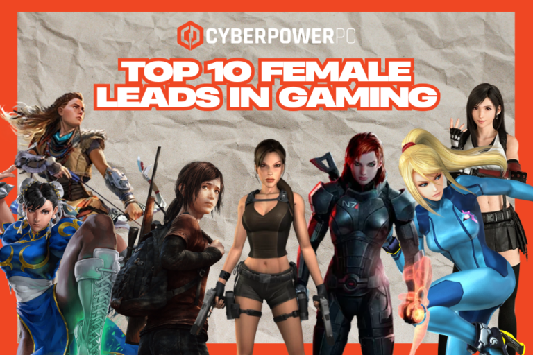 Top 10 Female leads in Gaming - Blog | CyberPowerPC UK