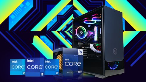 Intel Powered Desktops & Laptops | CyberPowerPC UK